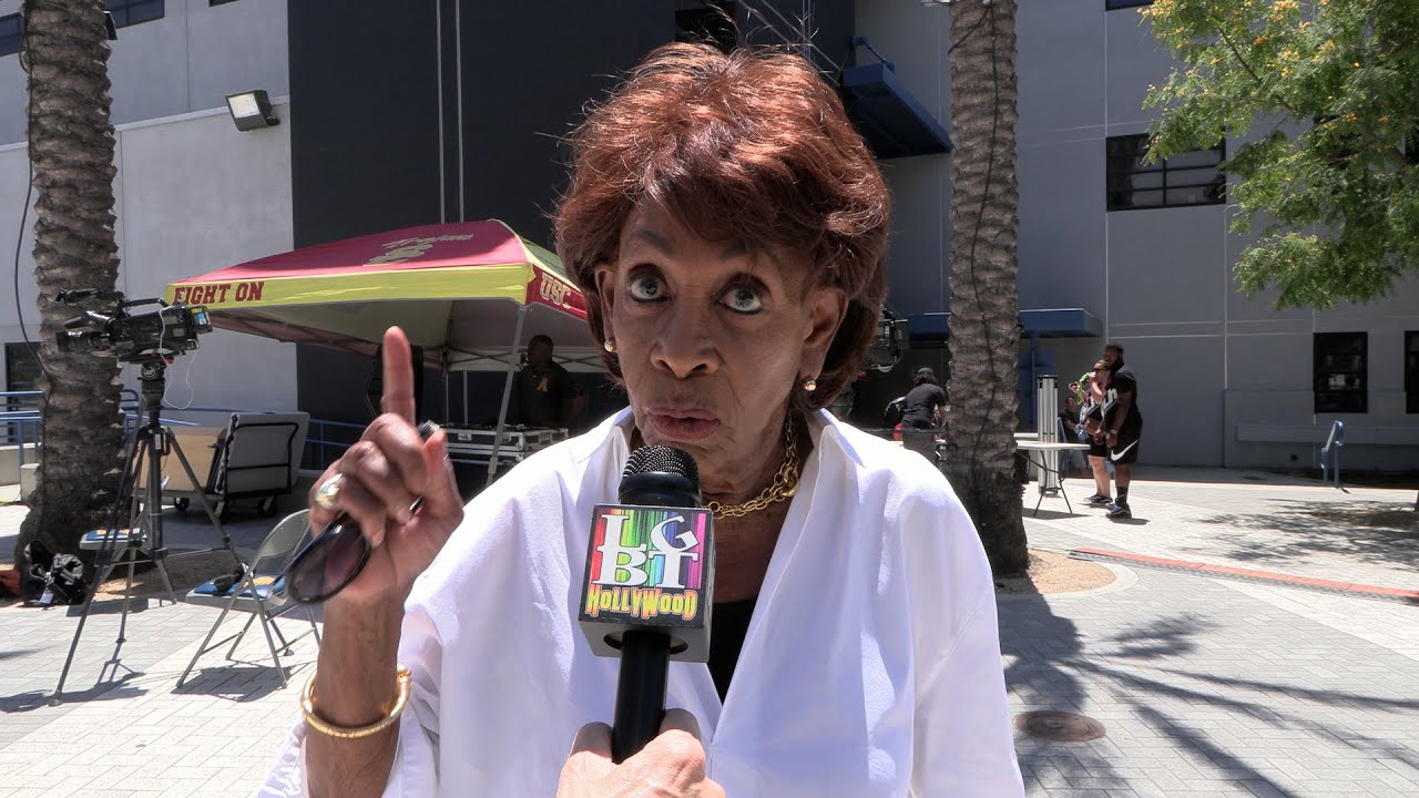 Maxine Waters to LGBTQ | ROE V. WADE RALLY | LGBT Hollywood