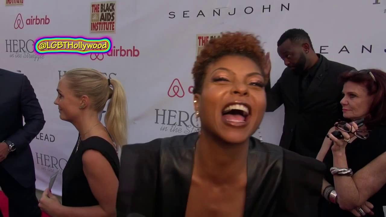 TARAJI P. HENSON & COOKIE! "The Power is always in the People"